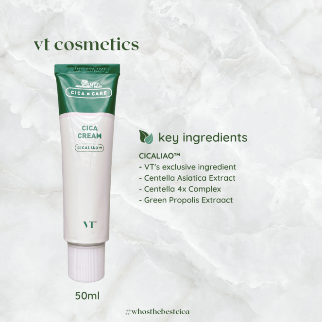 Dr. Jart Cicapair Balm and VT Cosmetic Cica Cream Comparison Review ...